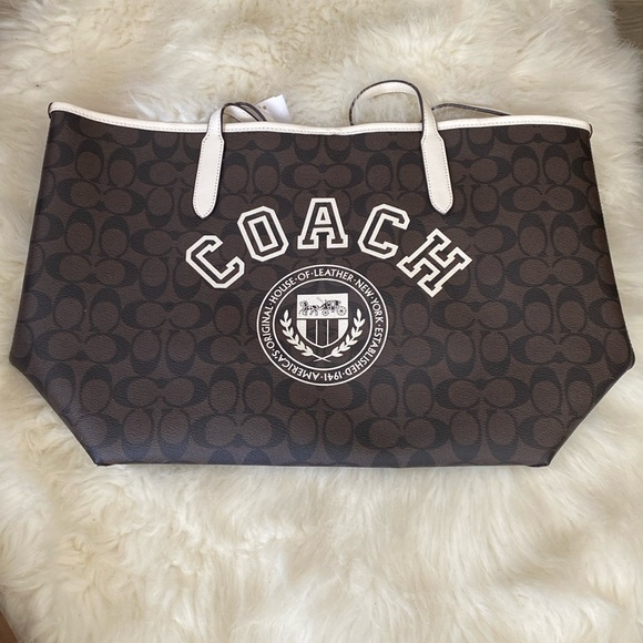 Coach | Bags | Coach Varsity City Tote | Poshmark